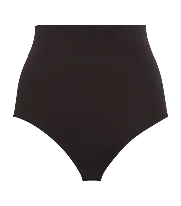 Wolford Seamless High-rise Shorts - Brown