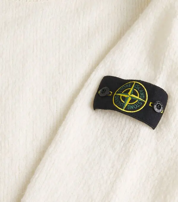 Stone Island Wool-blend Textured Sweater