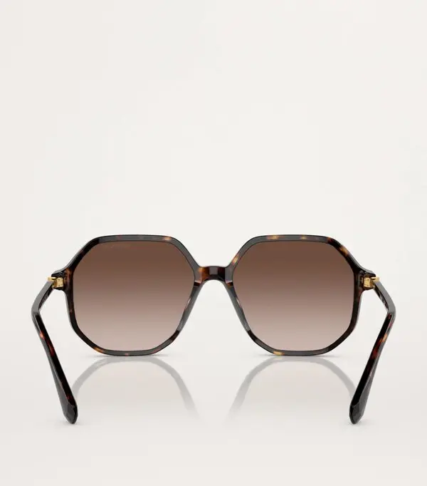 SWAROVSKI Sk6003 Oversized Sunglasses - Brown