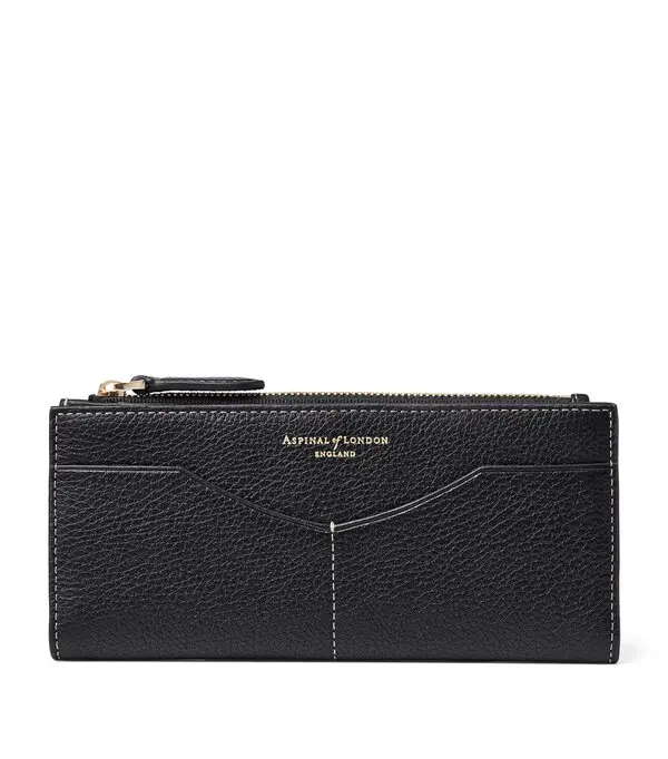 ASPINAL OF LONDON Large Hudson Wallet - Black