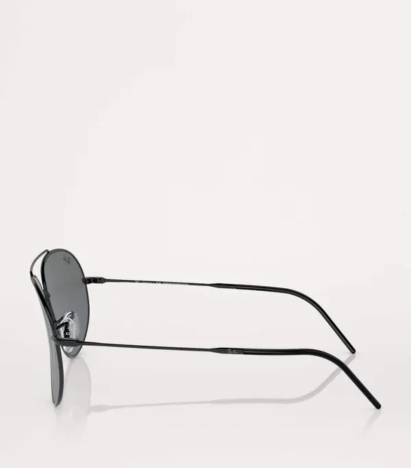 Ray-ban X Lenny Kravitz Aviator Sunglasses - Black