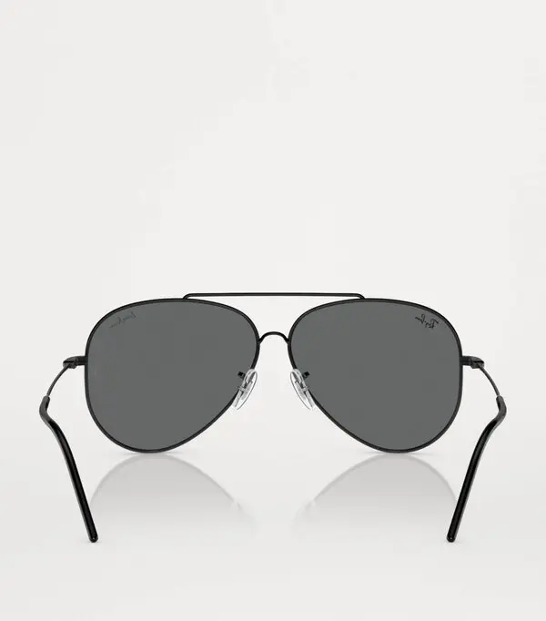Ray-ban X Lenny Kravitz Aviator Sunglasses - Black
