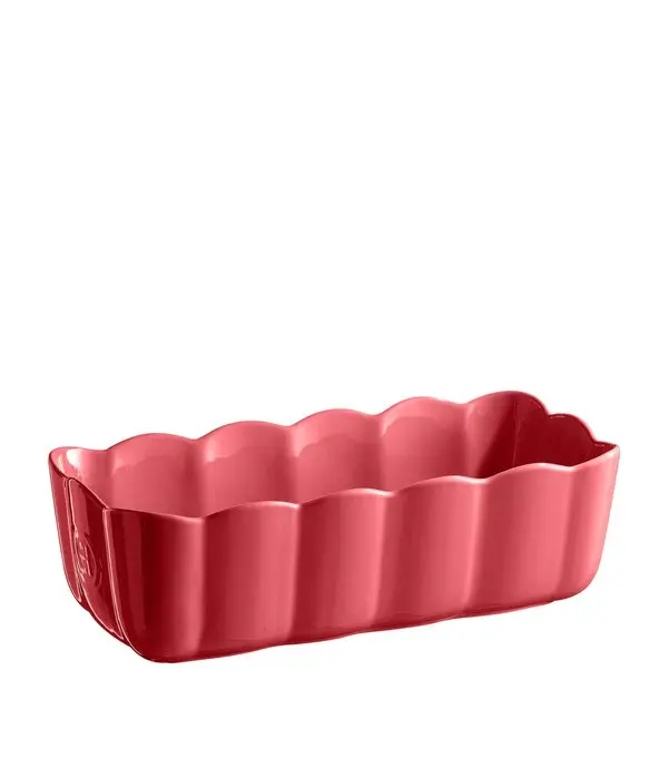 EMILE HENRY Ceramic Madeleine Loaf Dish - Pink
