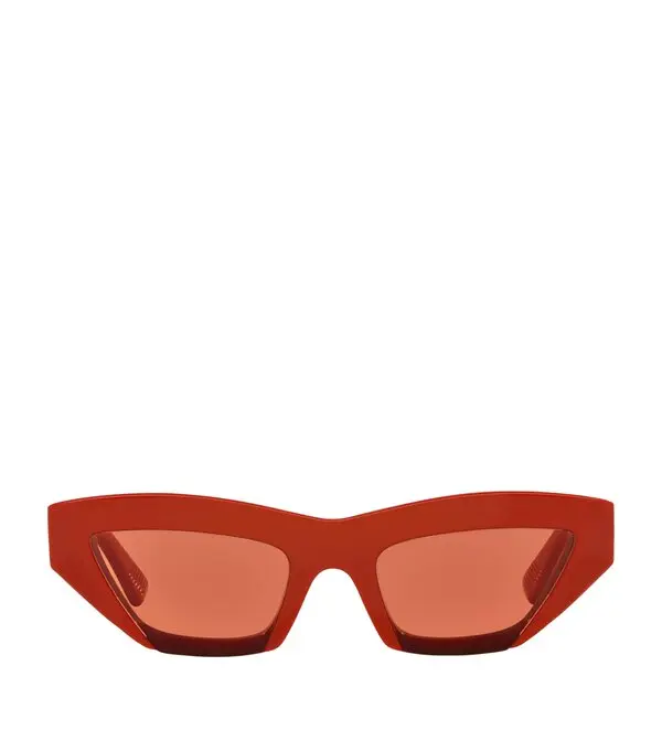 Bottega Veneta Acetate Sunglasses - Orange