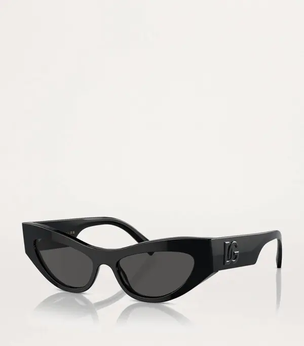 Dolce & Gabbana Acetate 0dg4450 Sunglasses - Black