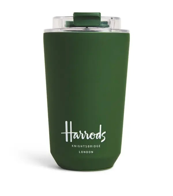 Harrods Logo Travel Cup - Green