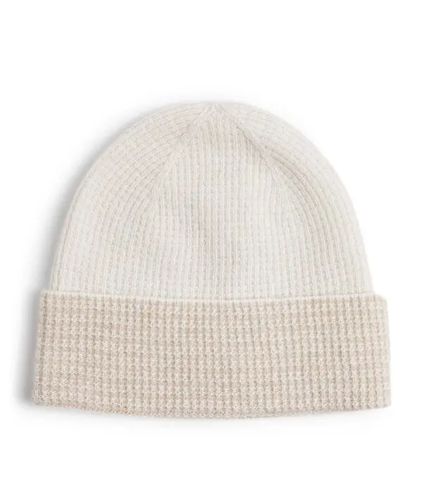 Eleventy Wool-cashmere Beanie - White