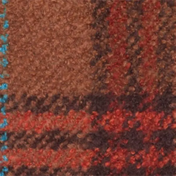 Burberry Alpaca-wool Bouclé Check Scarf - Brown
