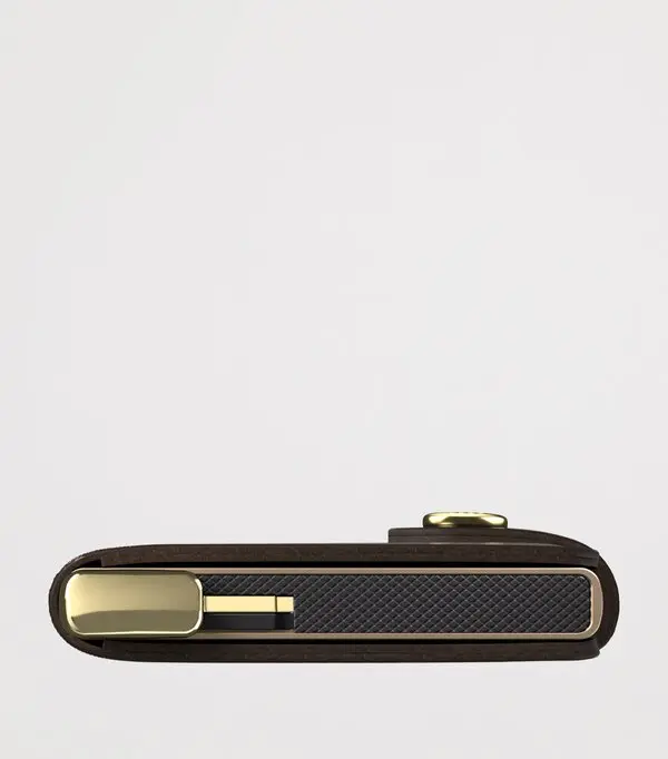 SECRID Leather Miniwallet - Brown