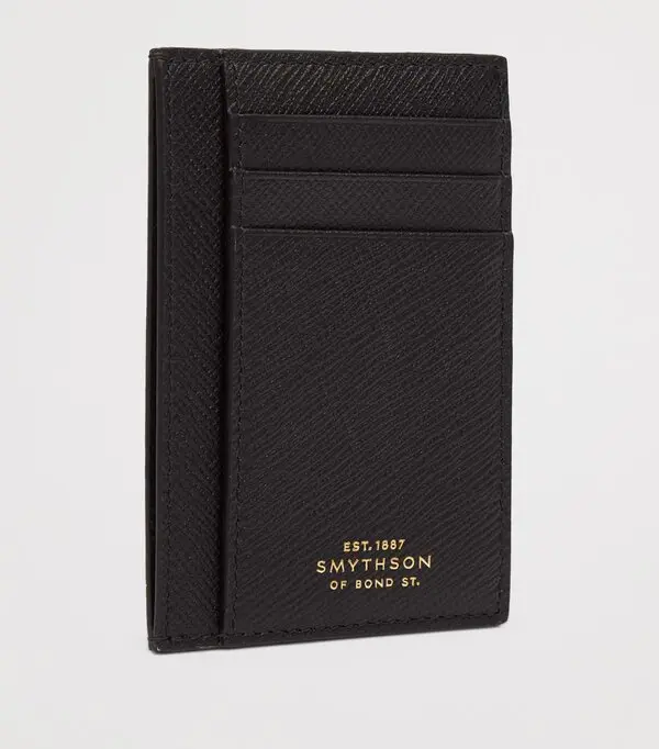 Smythson Panama Leather Compact Card Holder