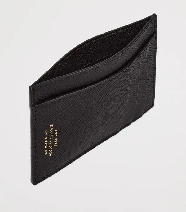 Smythson Panama Leather Compact Card Holder