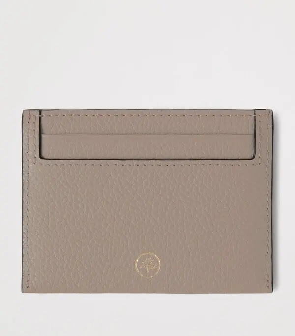 Mulberry Leather Continental Card Holder - Neutral