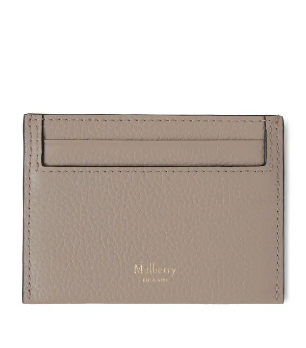 Mulberry Leather Continental Card Holder - Neutral