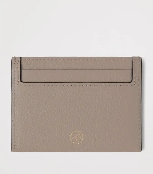 Mulberry Leather Continental Card Holder - Neutral