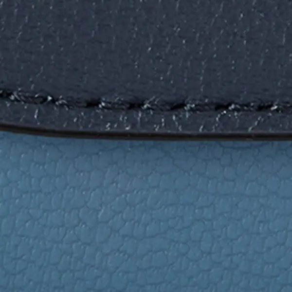 Mulberry Leather Compact Card Holder - Blue
