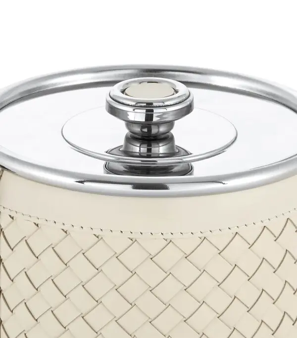 RIVIERE Leather Menfi Ice Bucket