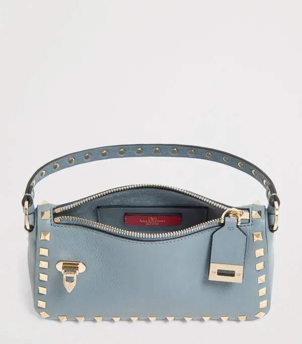 Valentino Garavani Small Leather Rockstud Shoulder Bag