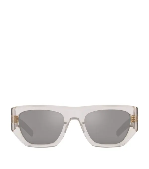 Saint Laurent Sl 740 Pillowed Square Sunglasses - Brown