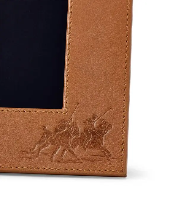 Ralph Lauren Leather Garrett Frame