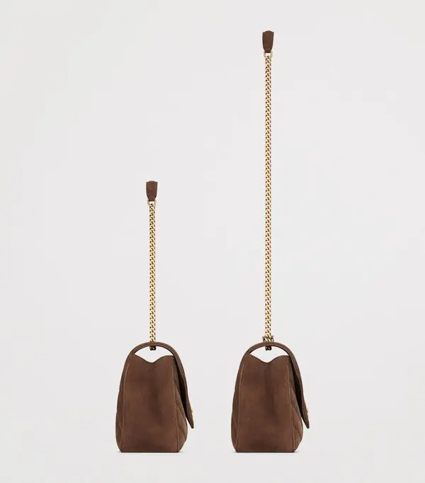 Saint Laurent Medium Loulou Shoulder Bag - Brown