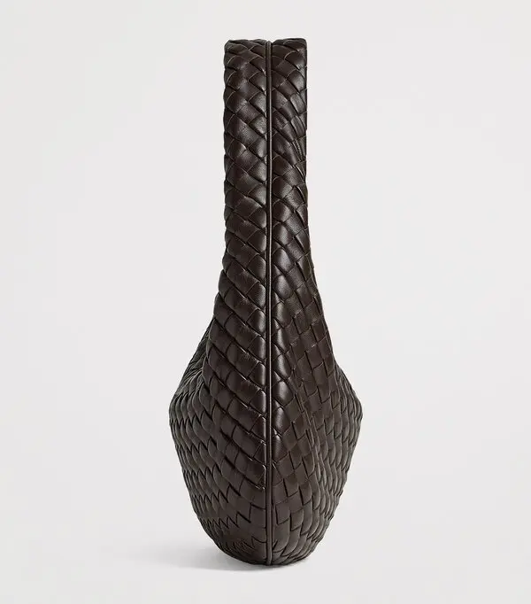 Bottega Veneta Small Veneta Shoulder Bag - Brown