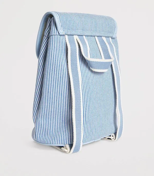 Harrods Embroidered Backpack - Blue