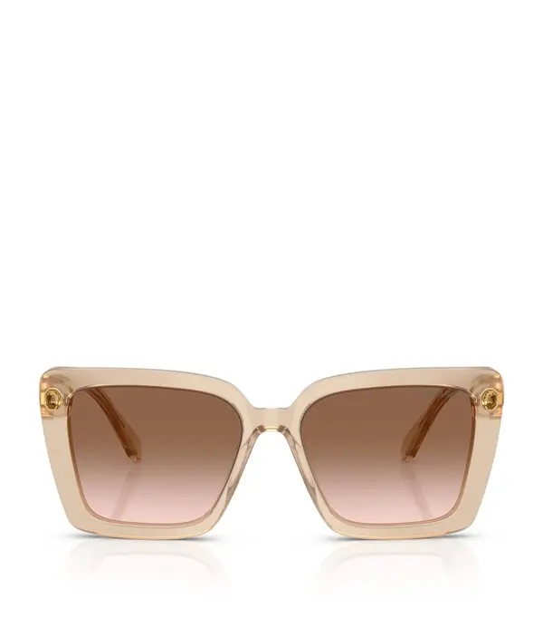 SWAROVSKI Acetate Sk6032 Sunglasses - Beige
