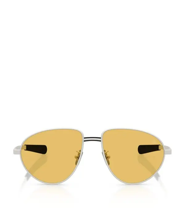 Moncler Metal Me4009 Sunglasses - Silver