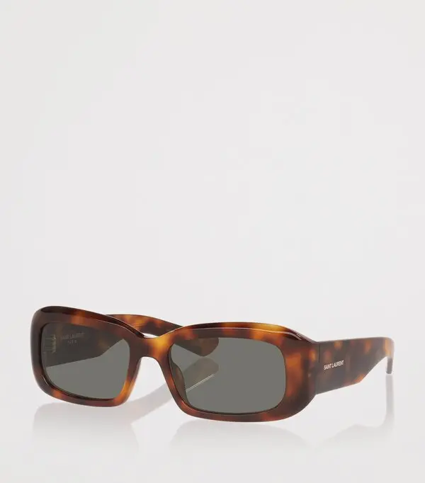 Saint Laurent Acetate Rectangle Sunglasses