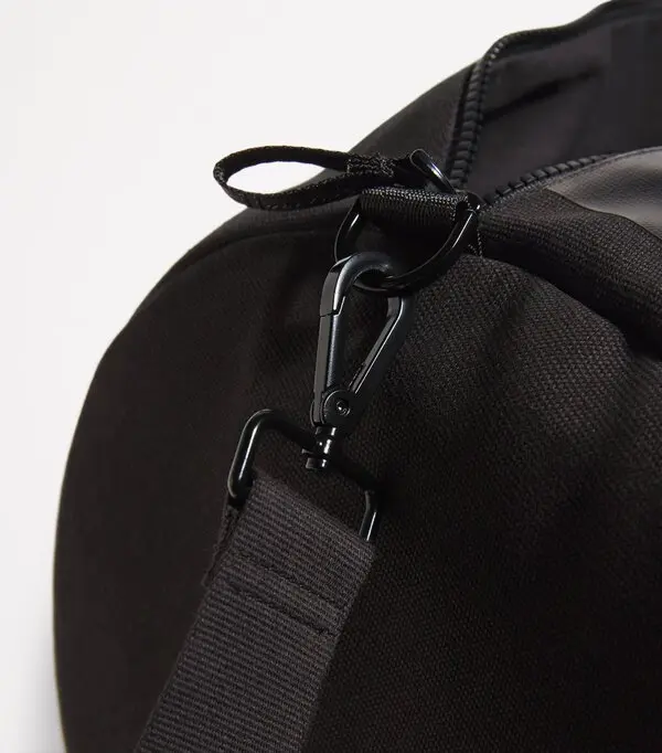 Harrods Cotton Barrel Bag - Black