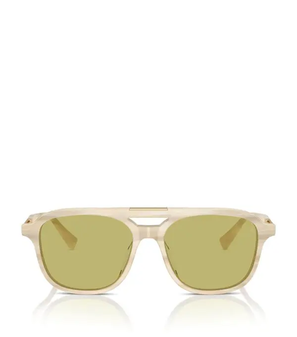 Brunello Cucinelli Acetate Bc4001s Sunglasses - Green