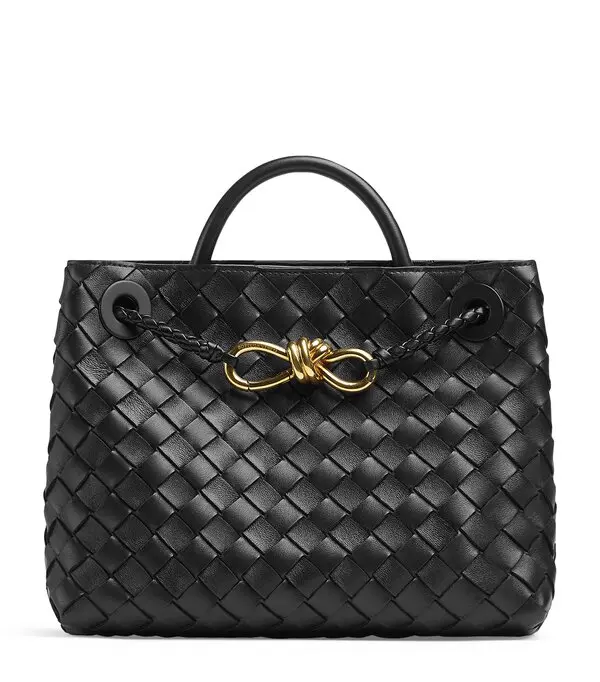 Bottega Veneta Small Andiamo Top-handle Bag - Grey