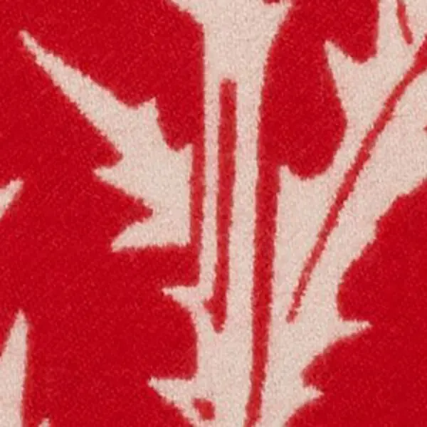 Burberry Wool Thistle Shield Scarf