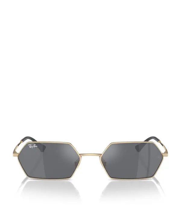 Ray-ban Bio-based Yevi Octagon Sunglasses - Gold