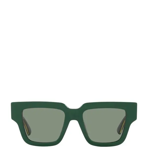Bottega Veneta Acetate Bv1276s Sunglasses - Green