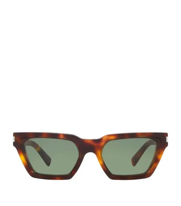 Saint Laurent Acetate Sunglasses - Brown