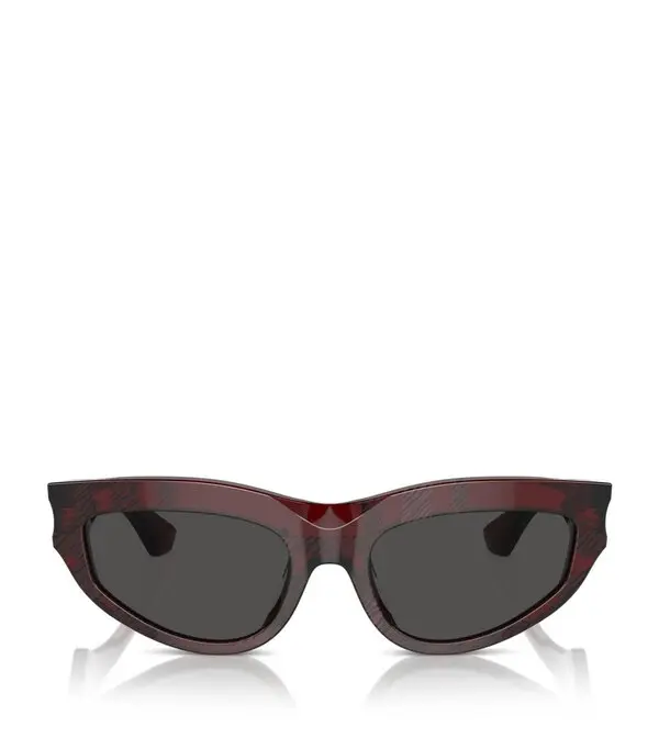 Burberry Acetate Be4425u Sunglasses - Red