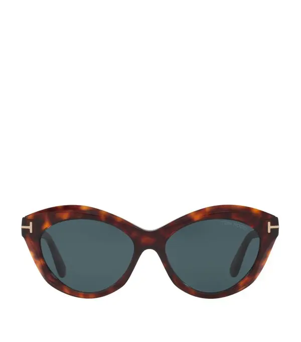 TOM FORD Acetate Toni Sunglasses - Red
