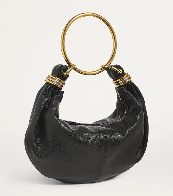 Chloé Small Leather Top Handle Bag - Black