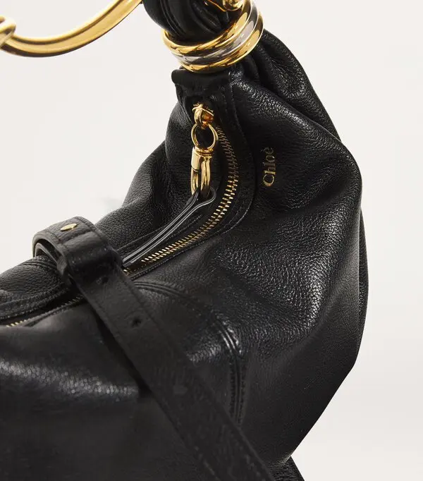 Chloé Small Leather Top Handle Bag - Black