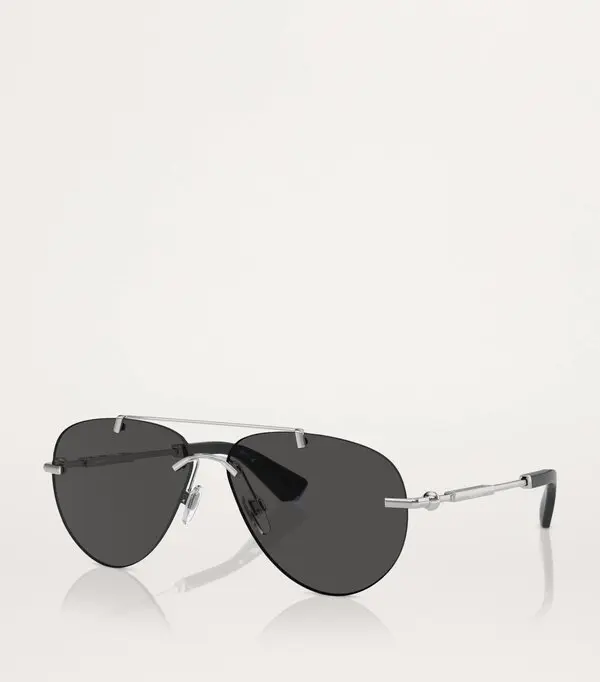 Burberry Acetate Be3151 Sunglasses - Silver