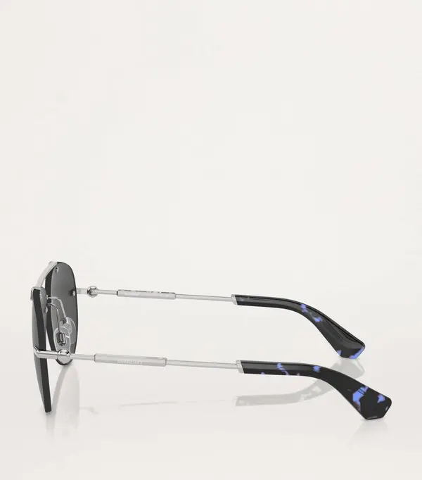 Burberry Acetate Be3151 Sunglasses - Silver