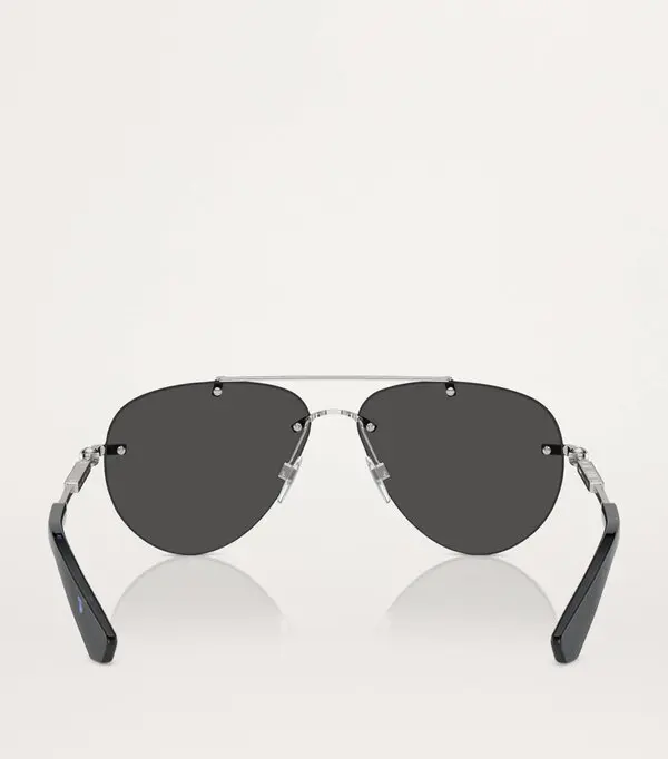 Burberry Acetate Be3151 Sunglasses - Silver