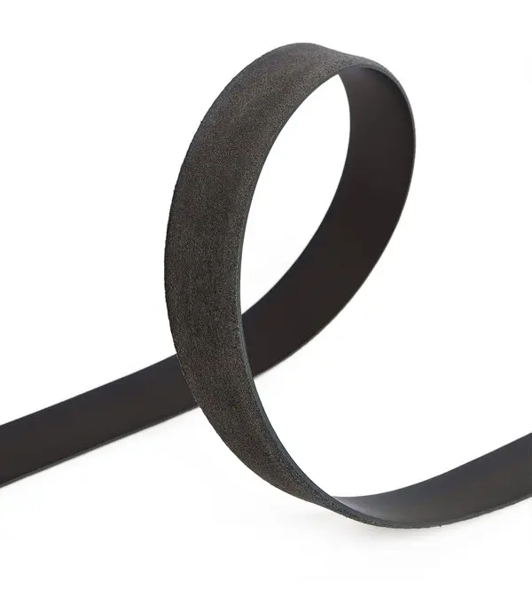 Giorgio Armani Suede And Leather Reversible Belt Strap - Grey