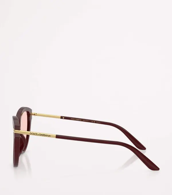 Dolce & Gabbana Butterfly Acetate Sunglasses