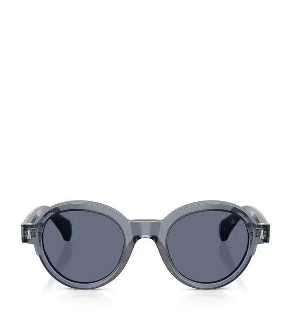 Moncler Acetate Rondosa Me6003 Sunglasses - Blue