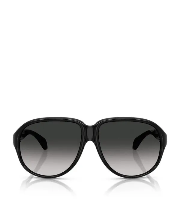 Moncler Injected Halcyonne Me8001 Sunglasses - Black