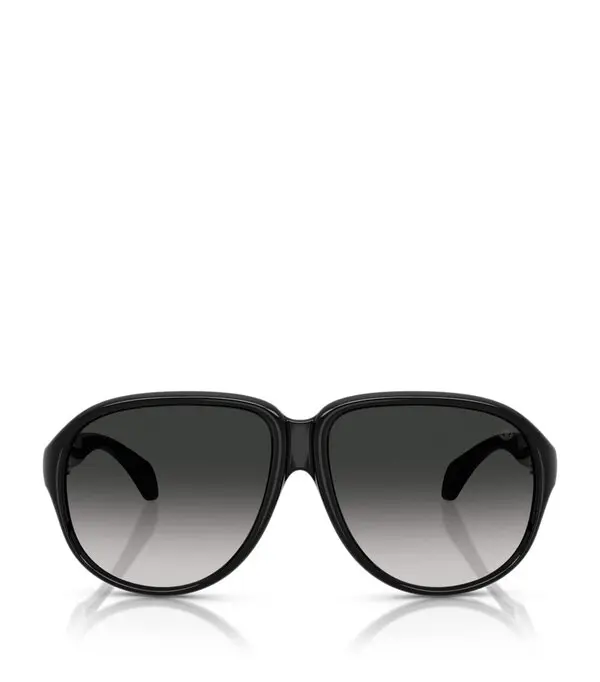 Moncler Injected Halcyonne Me8001 Sunglasses - Black