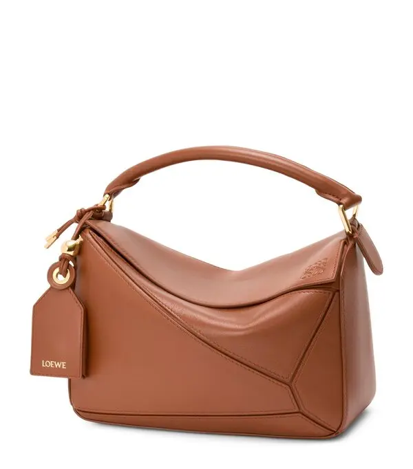 Loewe Small Puzzle Top-handle Bag - Brown
