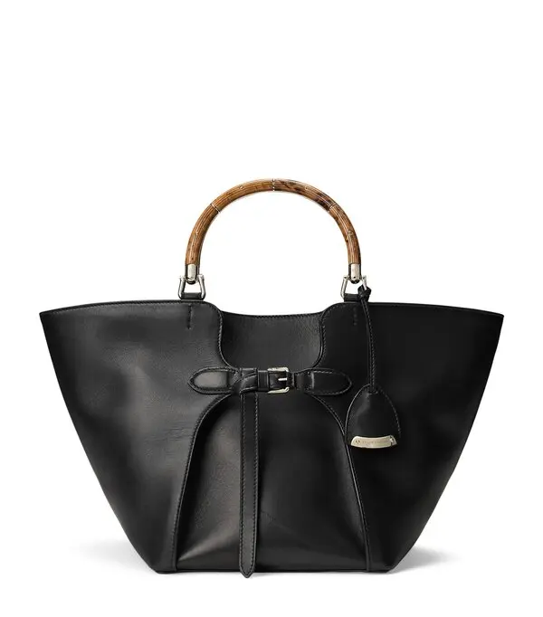 Ralph Lauren Leather Tote - Black